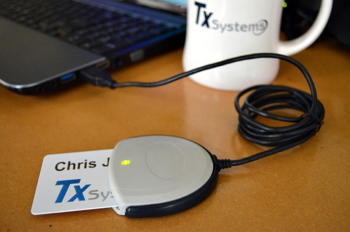 SCR3310 V2 CAC/PIV USB 2.0 Contact Smart Card Reader